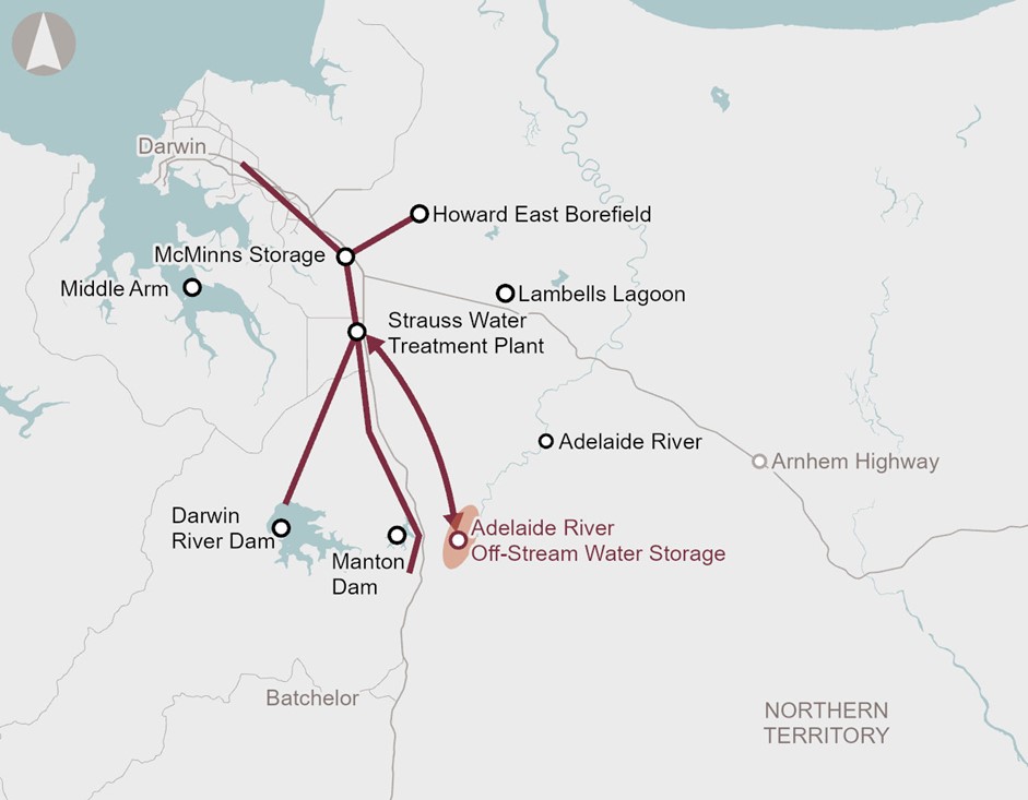 Darwin region water supply (Adelaide River Off-Stream Water Storage ...